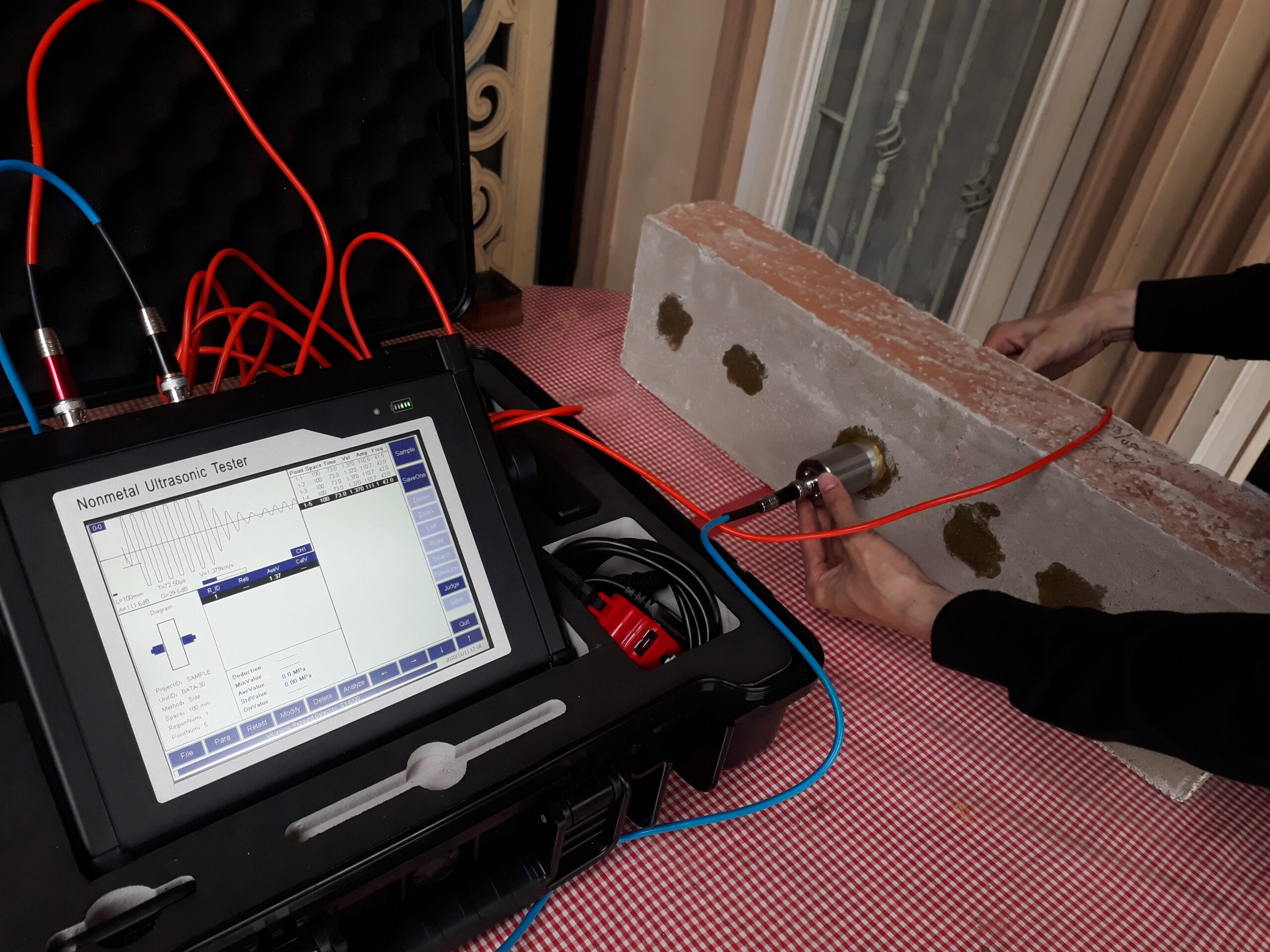 Desain & Assessment Struktur, UPV Test, Sondir